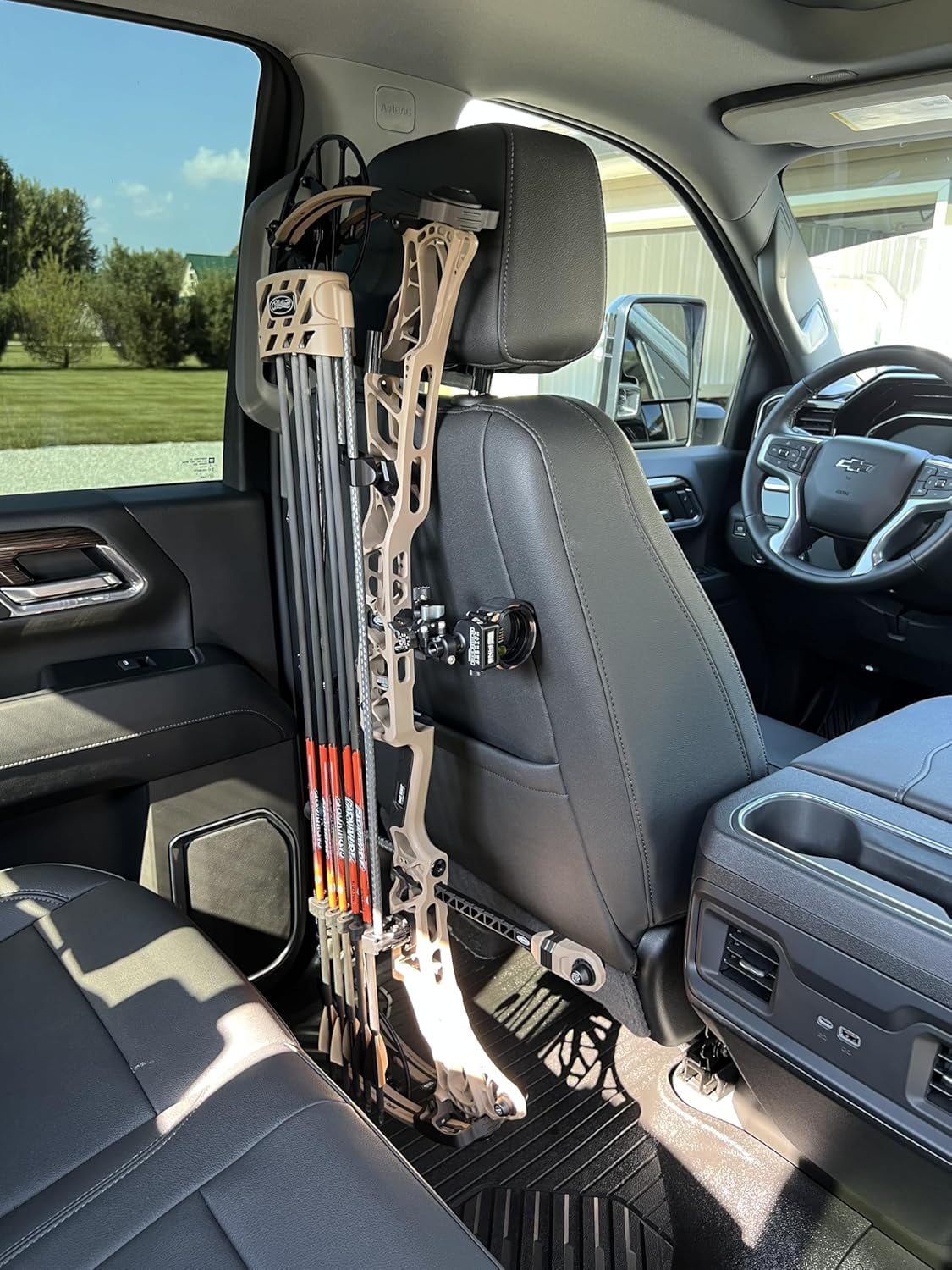 Bow Buddy for Truck, Compound Bow Hanger for Truck and SUV Headrest ...