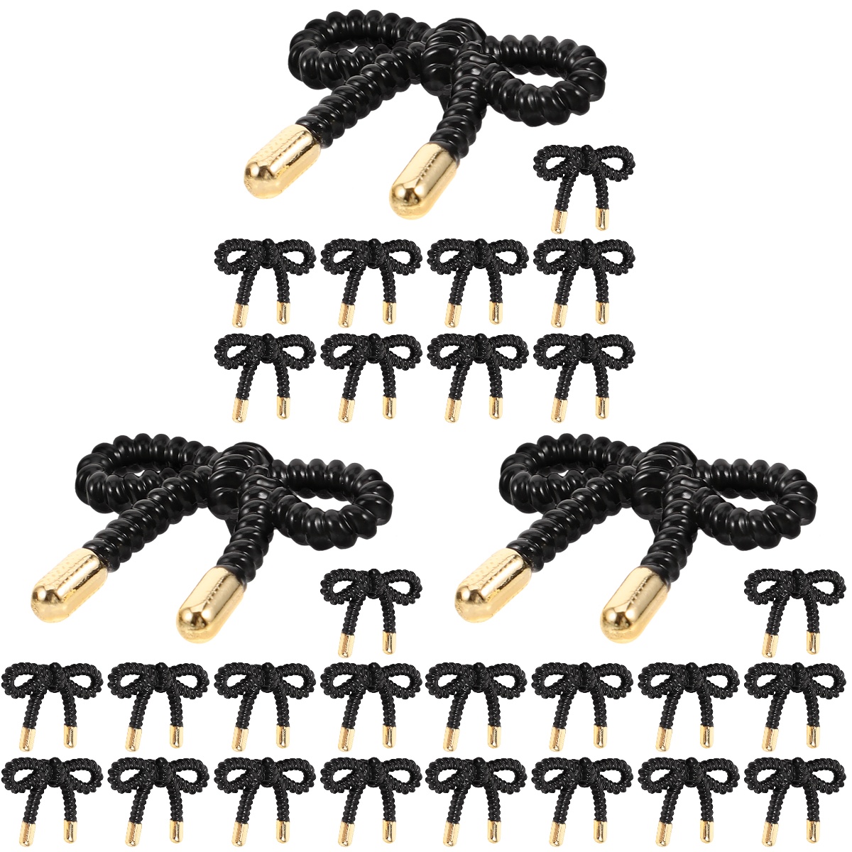 Bow Button Fastener Decor Coat Buttons DIY Clothes Supply Sewing ...