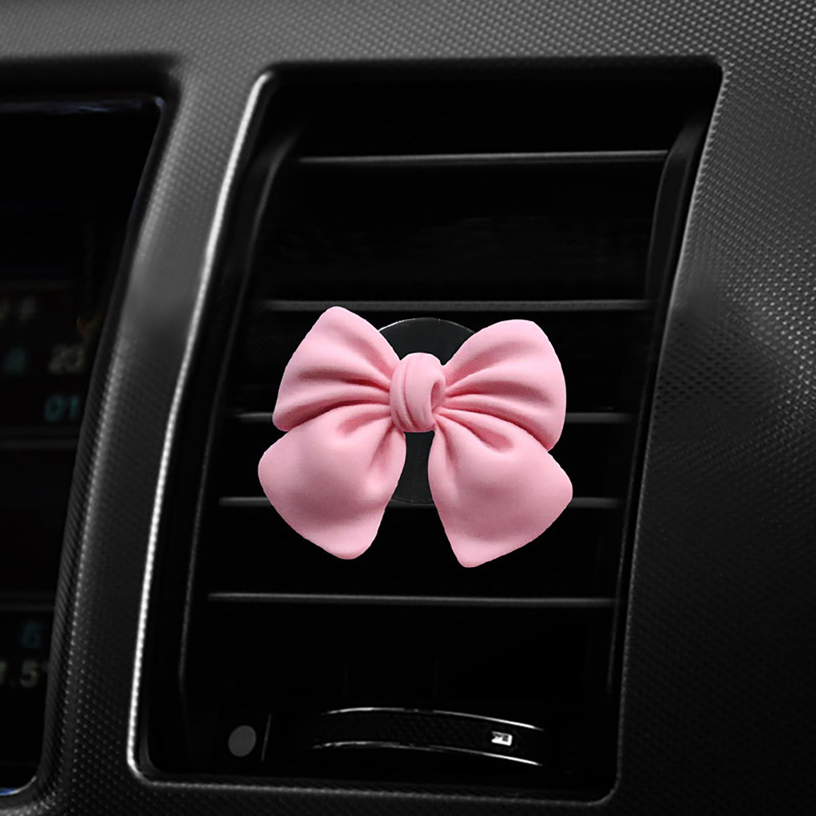 Bow Car Vent Clips,Cute Car Air Freshener Vent Clips Pink Car ...