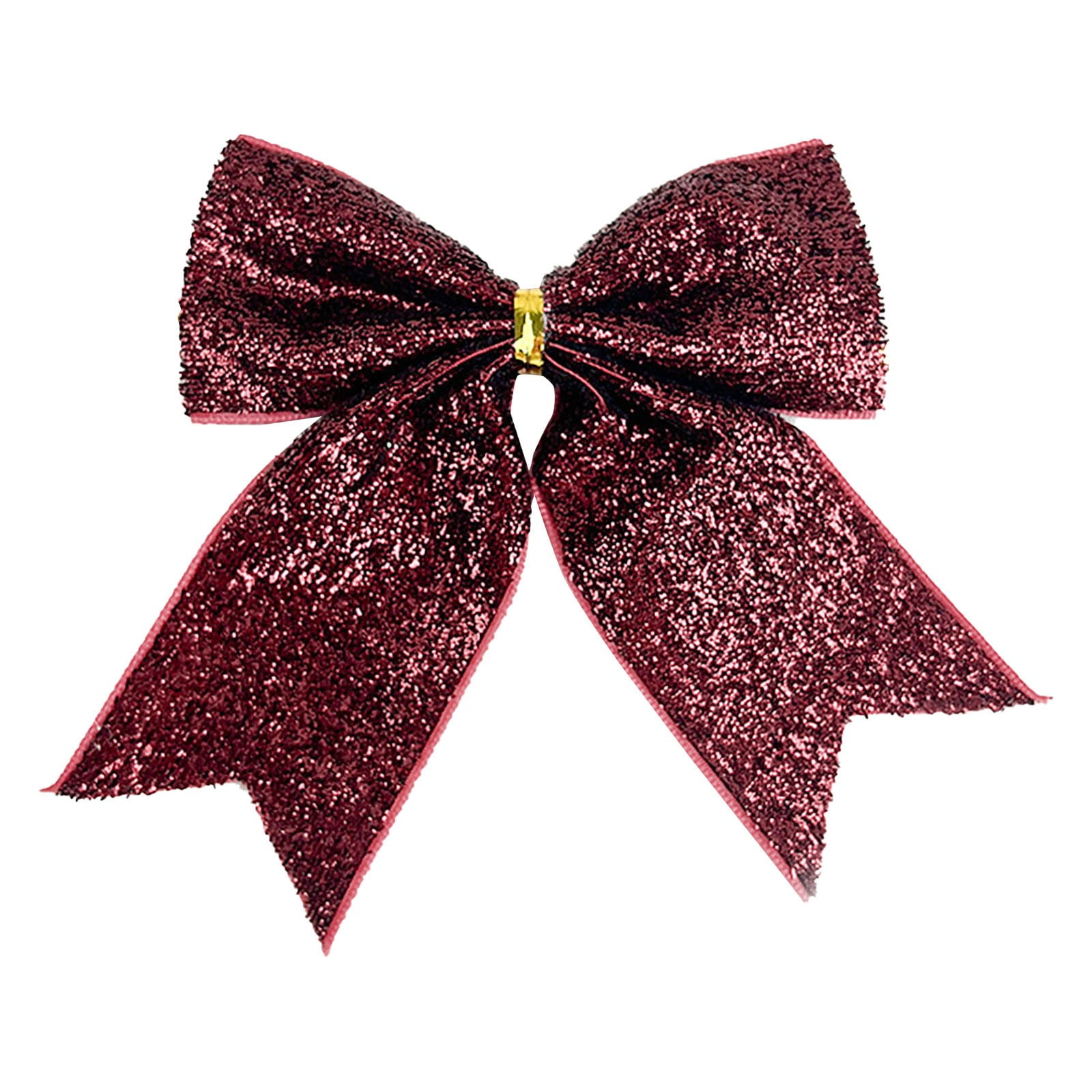 Bow Christmas Tree Decorative Pendant-Christmas Tree Bow Decoration Red ...