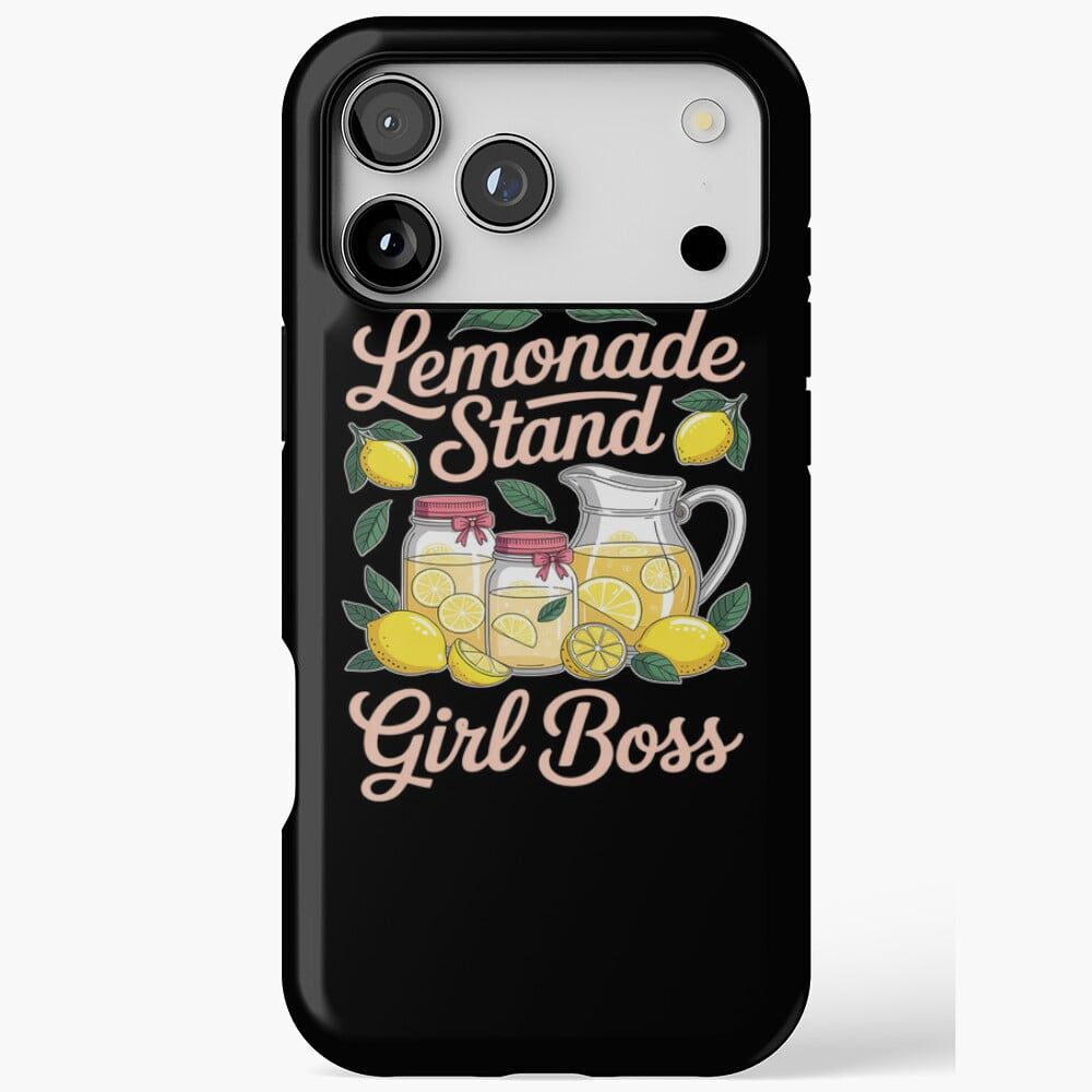 Bow Coquette Lemonade Stand Girl Phone Cover for iPhone 11 12 13 14 15 ...
