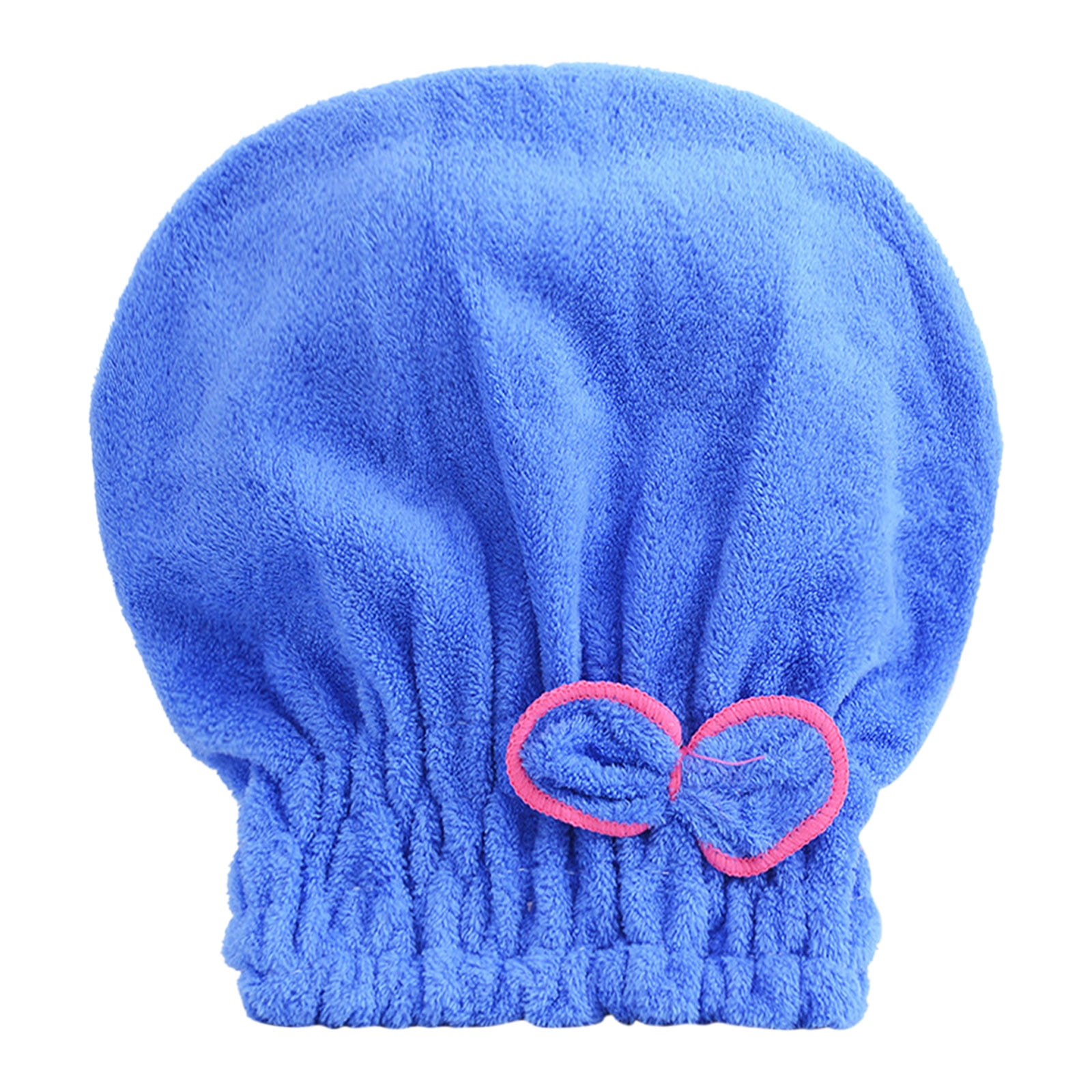 Bow Coral Velvet Hair Wrap Bath Towel Soft Microfiber Head Scarf for ...