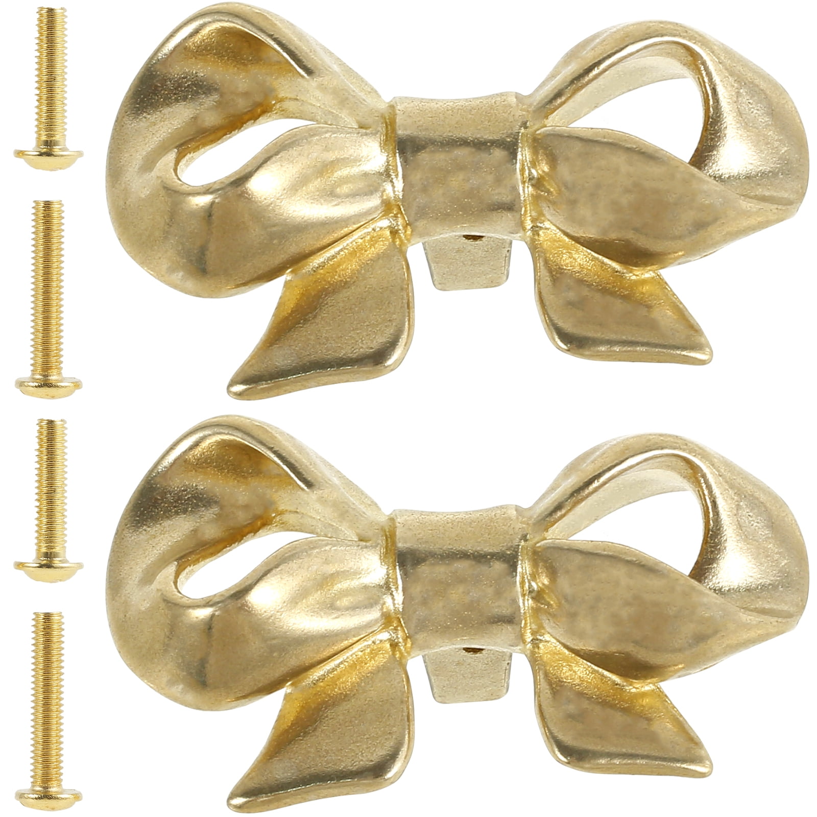 Bow Drawer Knobs Brass Bow Cabinet Knob Beautiful Bow Drawer Pulls ...