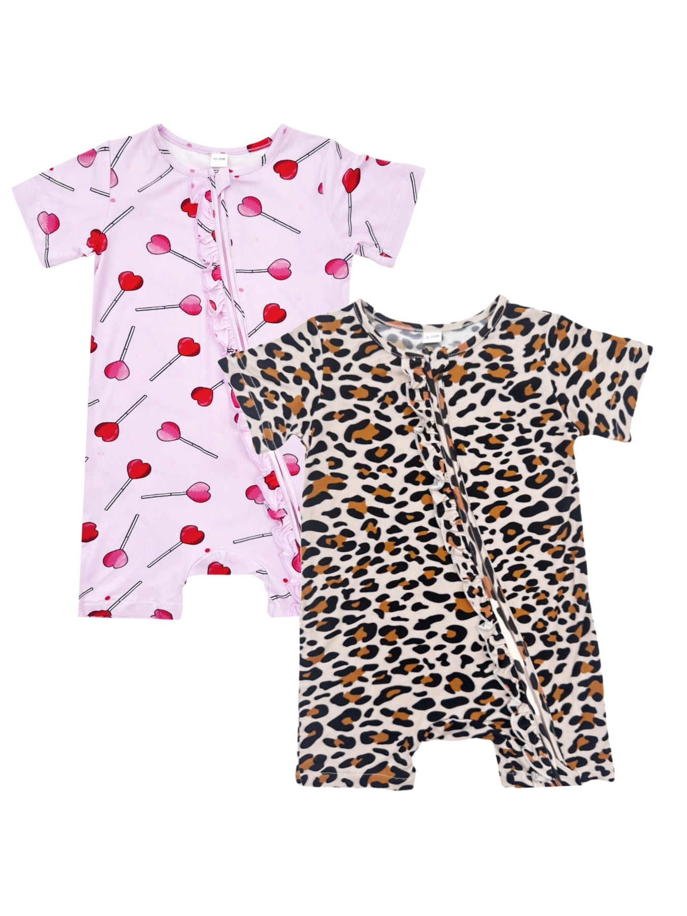 Bow Dream Baby Girl Romper 2 pack Bamboo Rayon Baby Clothes Baby Girl ...