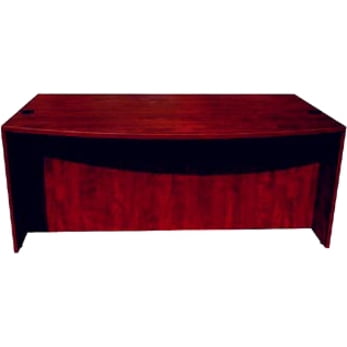 Bow Front Desk Shell, Cherry 71"W*36/41"D*29.5" H 71" - Walmart.com
