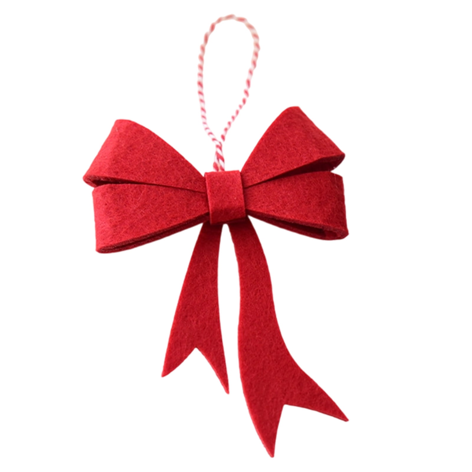 Bow Hanging Ornament For Festive Elegant Bow With Drop Pendants For ...