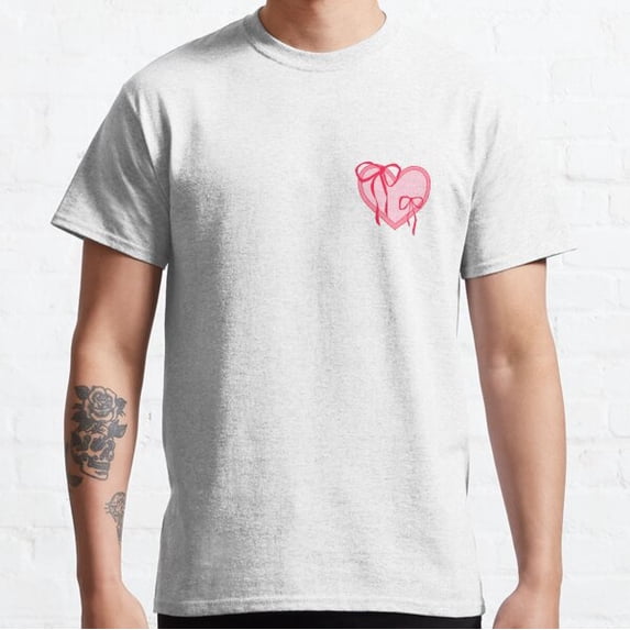 Bow Heart Classic T-shirt - Walmart.com