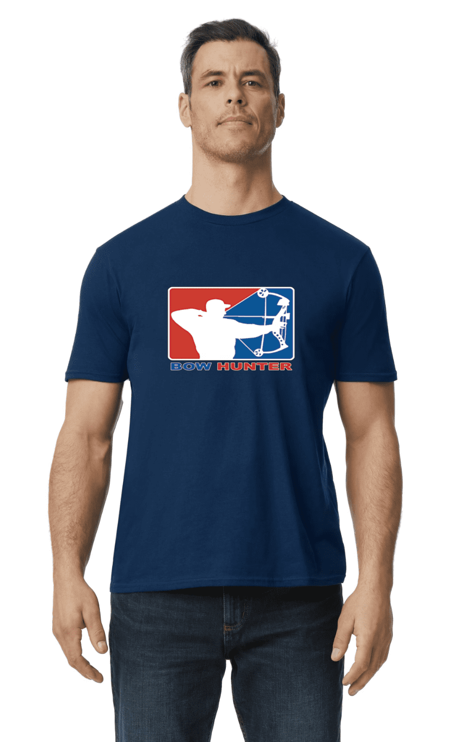 Bow Huntiing Accesories Gifts Birthday Dad Funny T-shirt Short Sleeve Tee Mens Graphic Tees ...