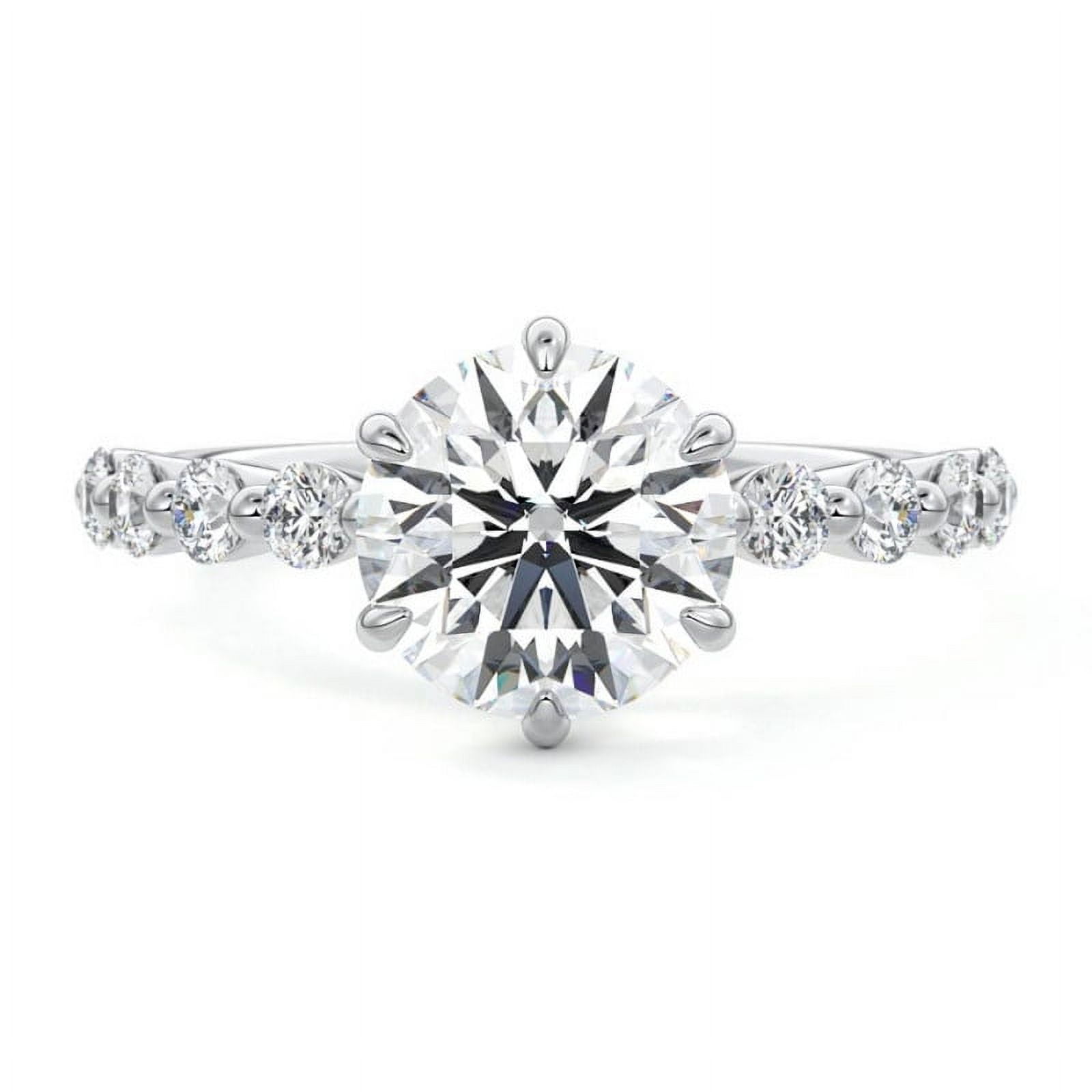 Bow Jewel 1.8 Ct Round Lab Created Diamond Wedding Ring - Stamped 14K ...