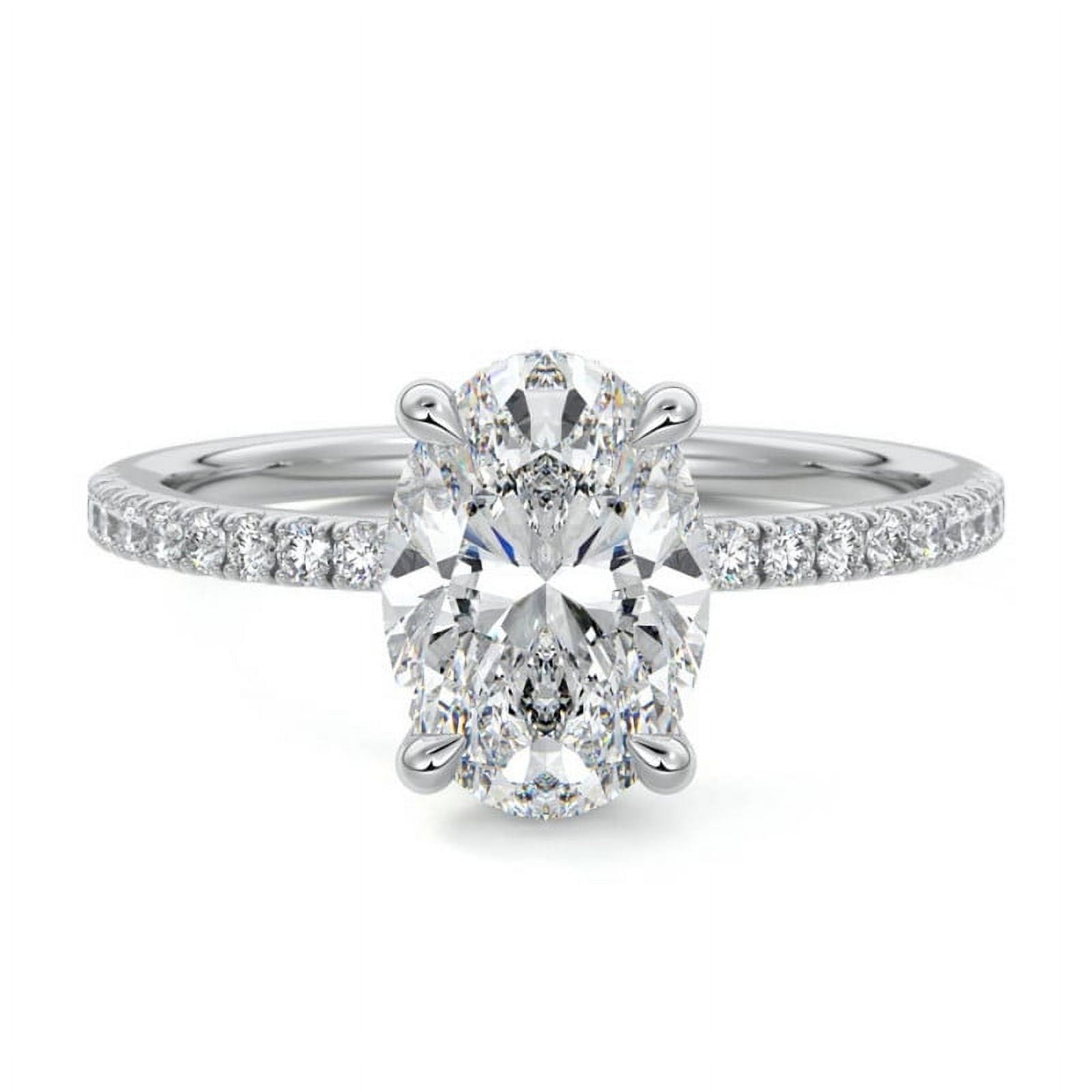 Bow Jewel 2.1 Ct Brilliant Round Cut Solitaire Diamond Ring for Women ...