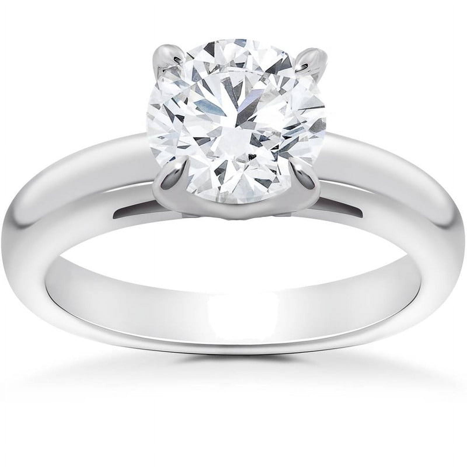 Bow Jewelry 1.9 Ct Oval Cut Moissanite Engagement Ring - Elegant ...