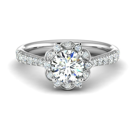 Bow Jewelry 2 Ct Brilliant Round Cut Classic Engagement Wedding Ring ...