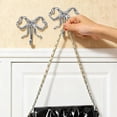 Bow Knot Alloy Wall Hooks Decorative Hanging For Coat Key Hat Towel ...