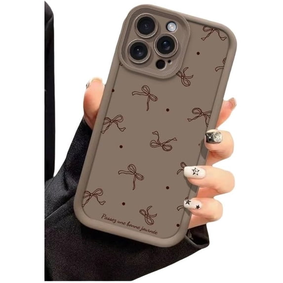 Bow Knot Bowknot Print Camera Protection Phone Case for iPhone (iPhone ...