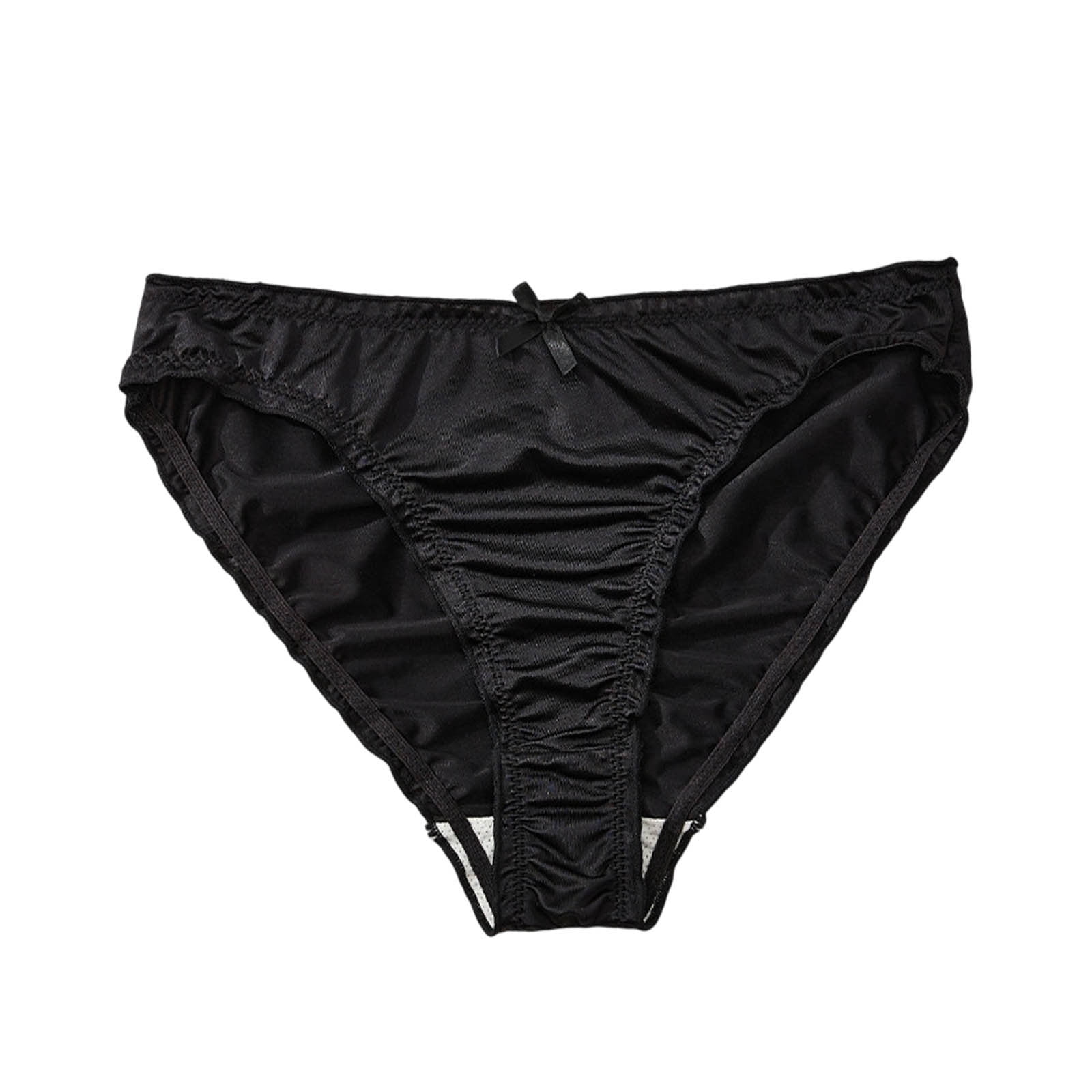 Bow Knot Underwear For Women, Low Rise Smooth Bikini Briefs, Ladies ...