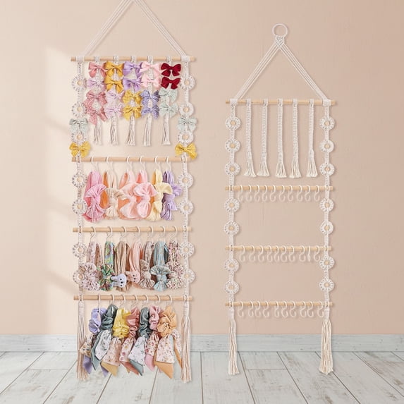 Bow Organizer, Claw Clip Organizer, Bow Hanger, Hair Accessory ...