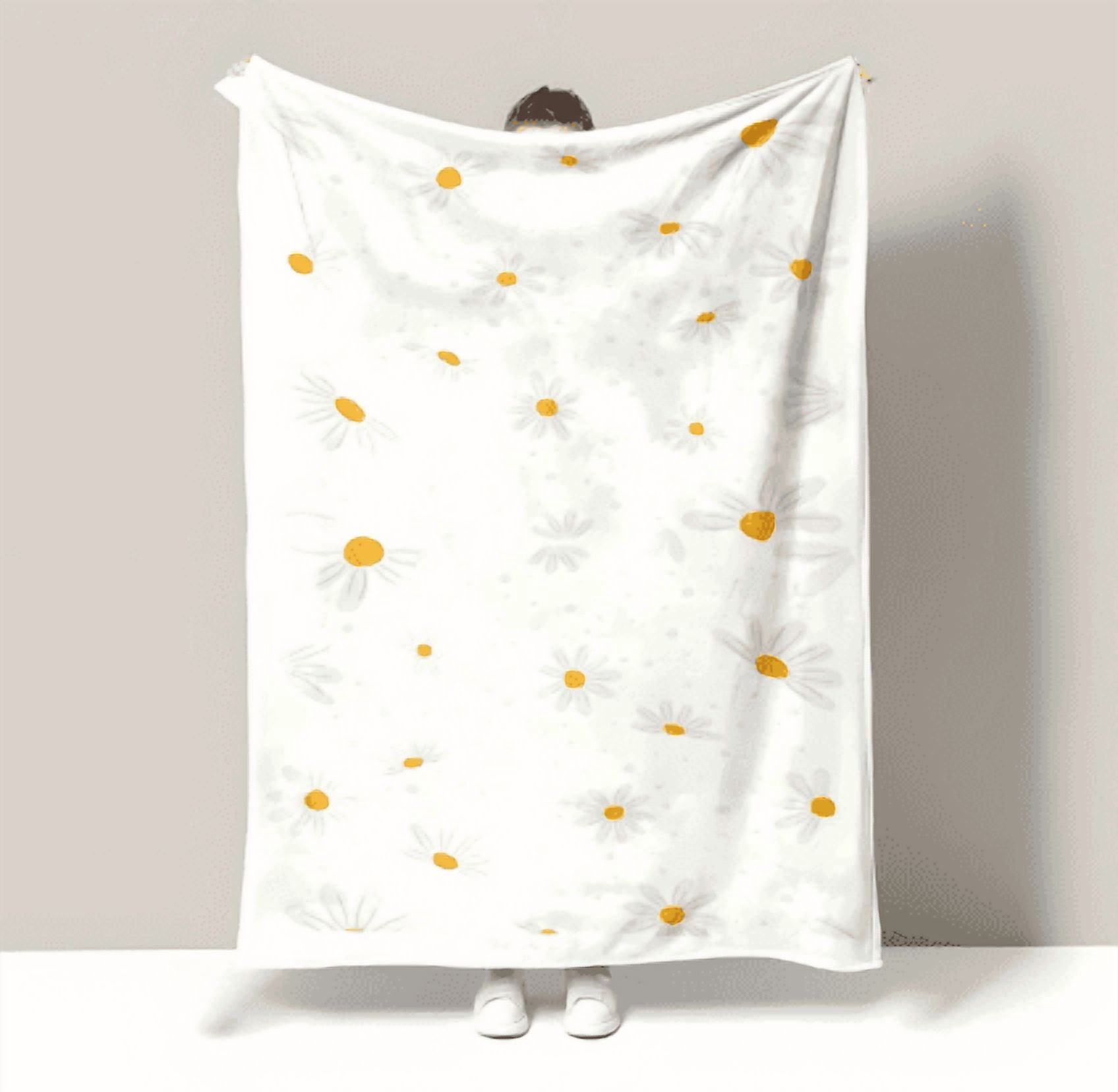 Bow Pattern Teen Blanket, Cozy Wrap with Cute Design for Young Adults ...