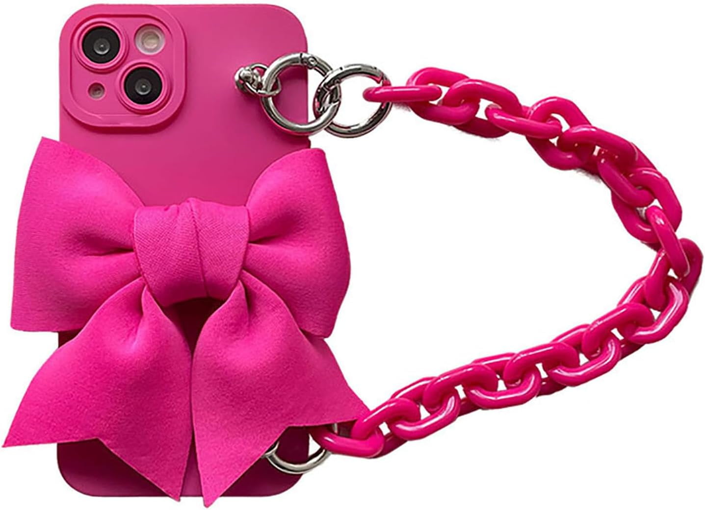 Bow Phone Case, Exquisite Bow Phone Case for iPhone 15 Pro Max, Pink ...