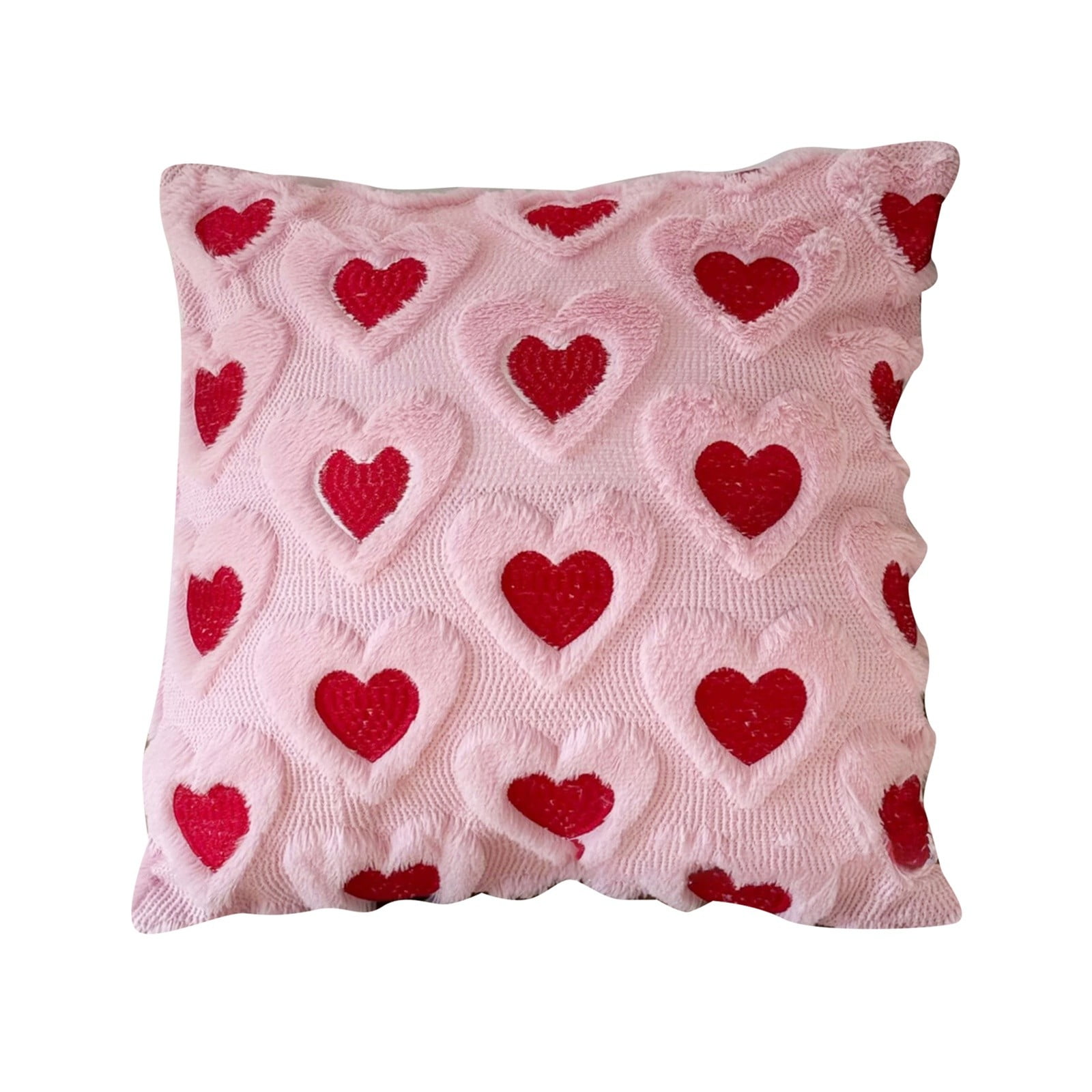 Bow Pillow Covers - Coquette Room Decor Cute Faux Fur Soft Bowknot ...