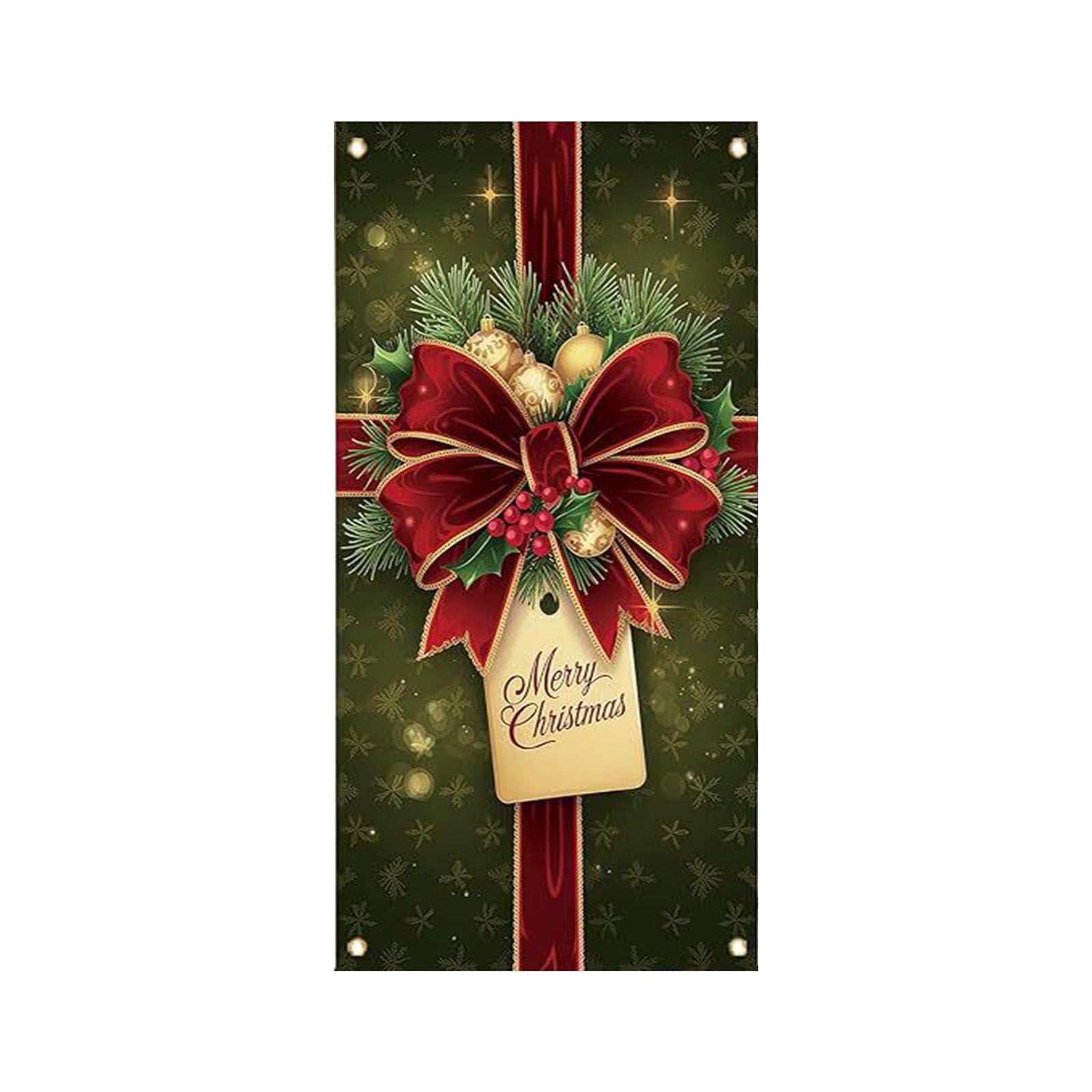 A Bow Print Door Cover Hanging Cloth For Birthday, Valentine'S Day ...