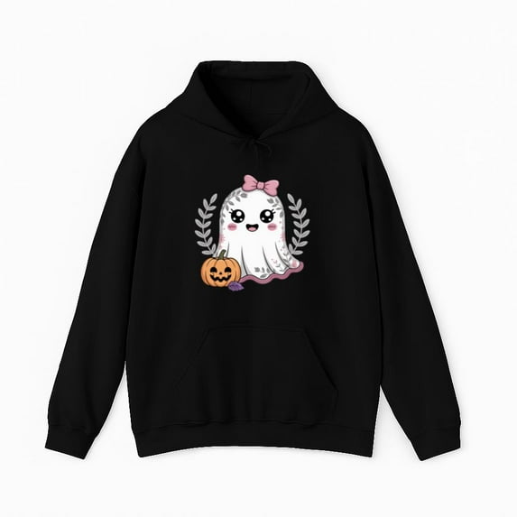 Bow Pumpkin Cute Fall Graphic Retro Pumpkin Bow Themed Pullover Style ...