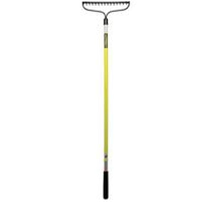 Bow Rake Safety 16 Tine Fiberglass Handle - Walmart.com