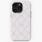 Bow Ribbon Pink Feminine Pattern Art iPhone Case 17 11 12 13 14 15 16 ...