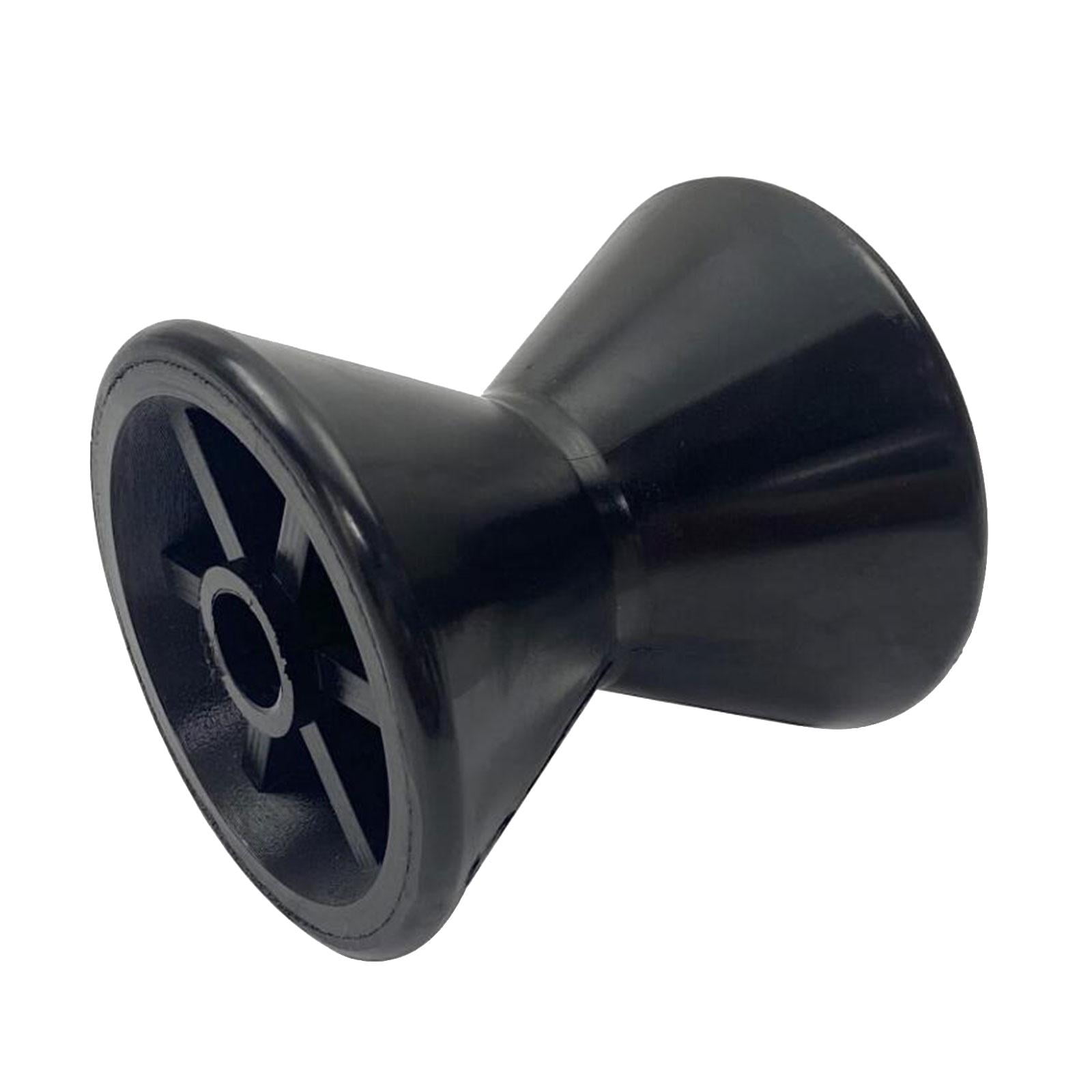 Baoblaze Boat Trailer Bow Roller, 3.5 Inch Black Rubber, Protects and ...