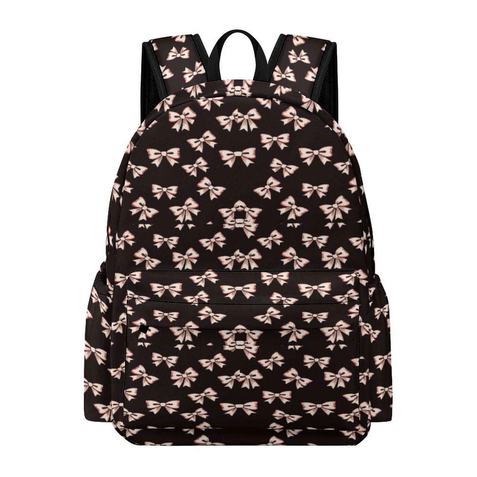 Bow Seamless Backpack Teenagers Student School Bags Laptop Backpack for ...