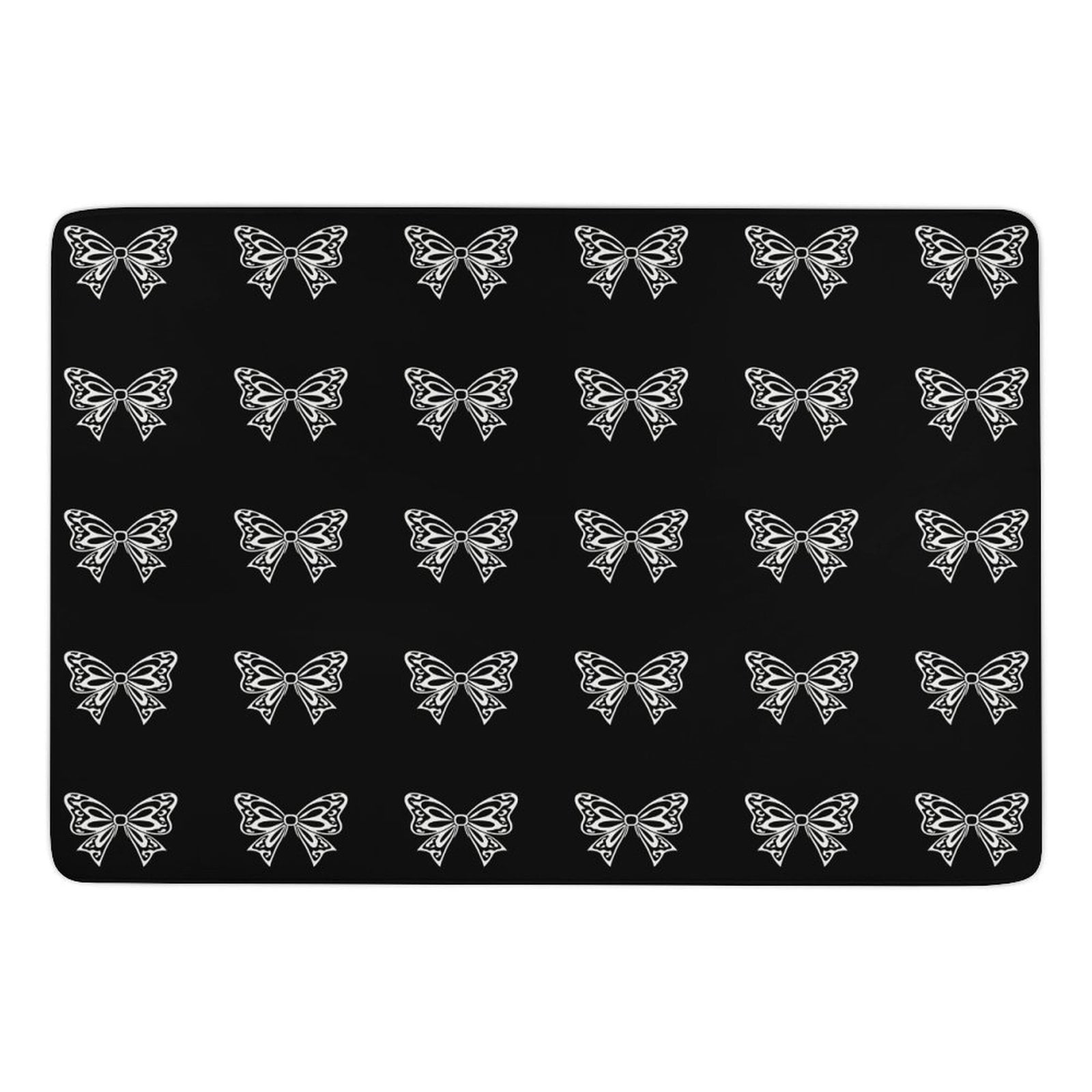 Bow Seamless Doormat Living Room Decor Carpet Home Hallway Entrance ...