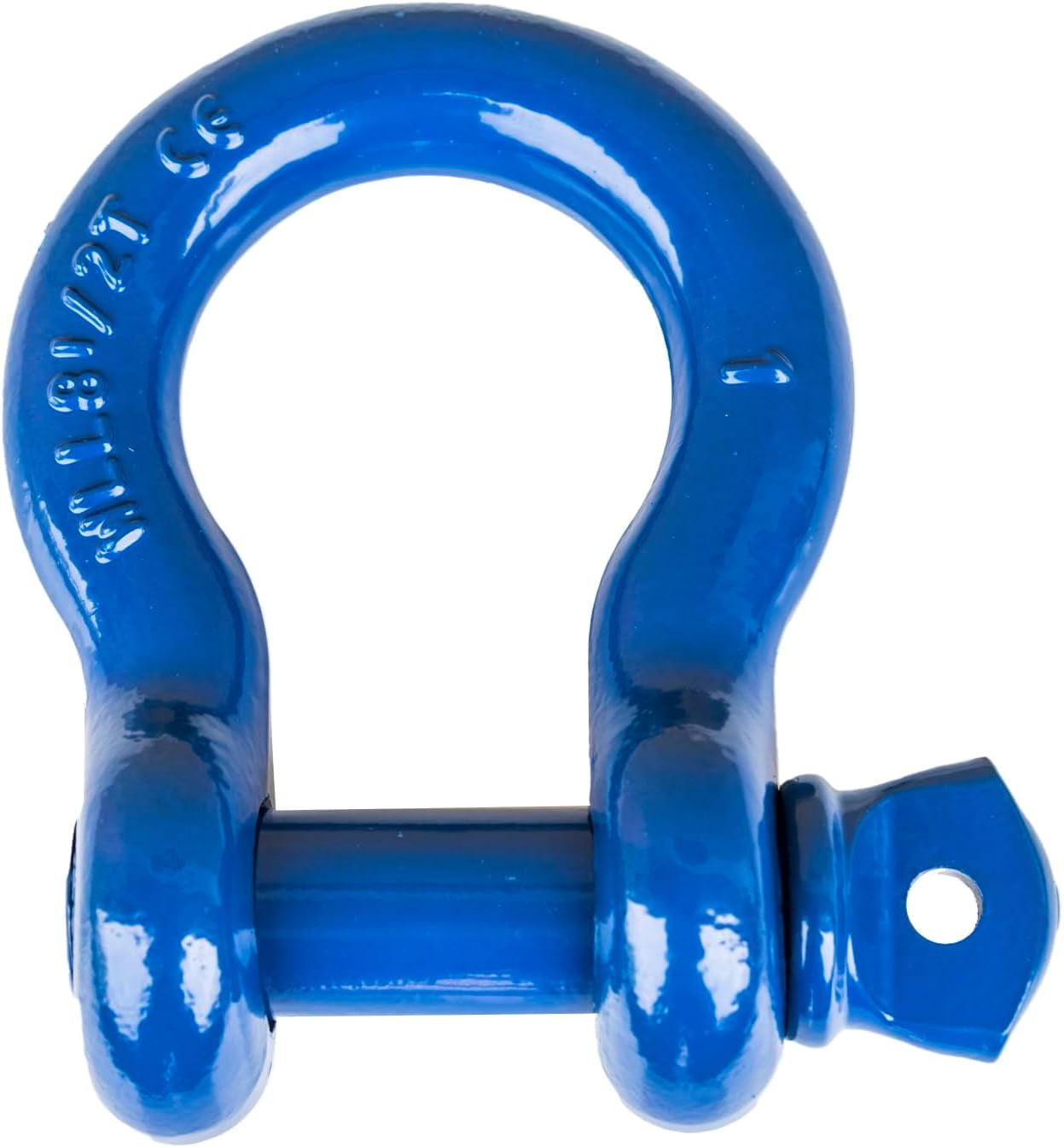Bow Shackle 1" inch D-Ring 51 Ton 102000 Lbs Break Strength WLL Working ...