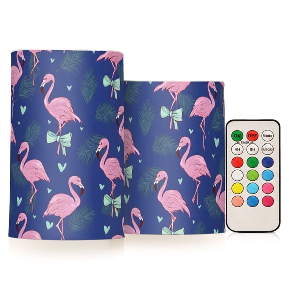 Flamingo Candle