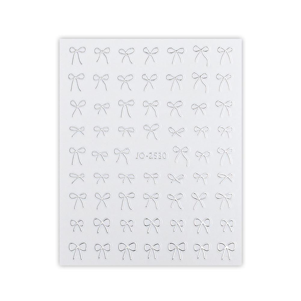 Bow Shaped Nail Sticker Bow Shaped Nail Sticker Sticker Nail Decoration, W3D3 - Walmart.com