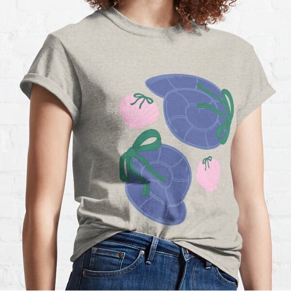 Bow Shells Classic T-shirt - Walmart.com