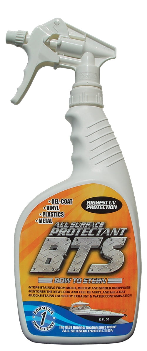 Bow to Stern Marine Multi-Surface Protectant, UV Protection Boat Spray ...