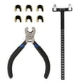 Bow String Nocking Points Pliers Set T Ruler Nocking Buckle Pliers Kit ...