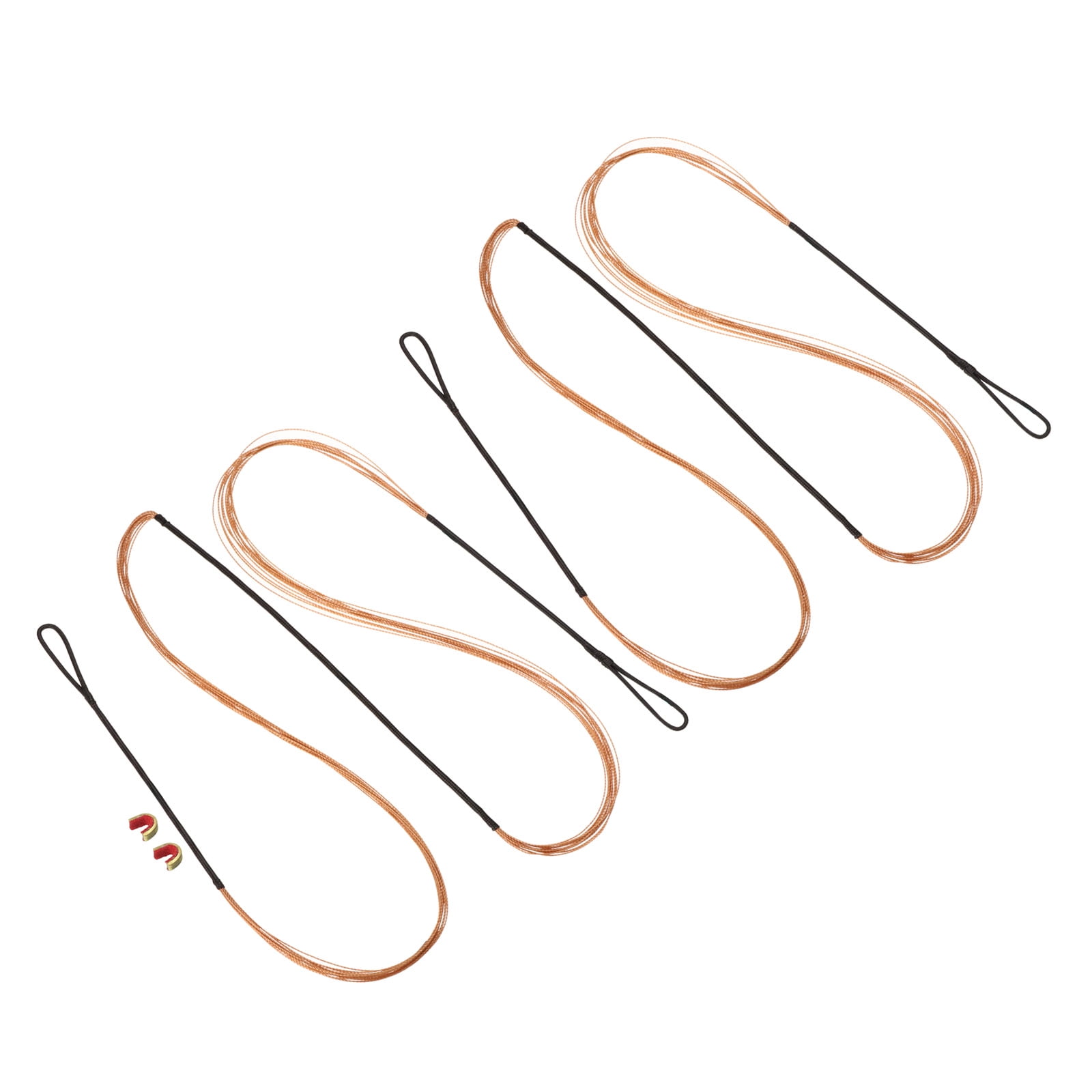 Bow String Replacement,12 Strands Recurve Bowstring with Nock Point for ...