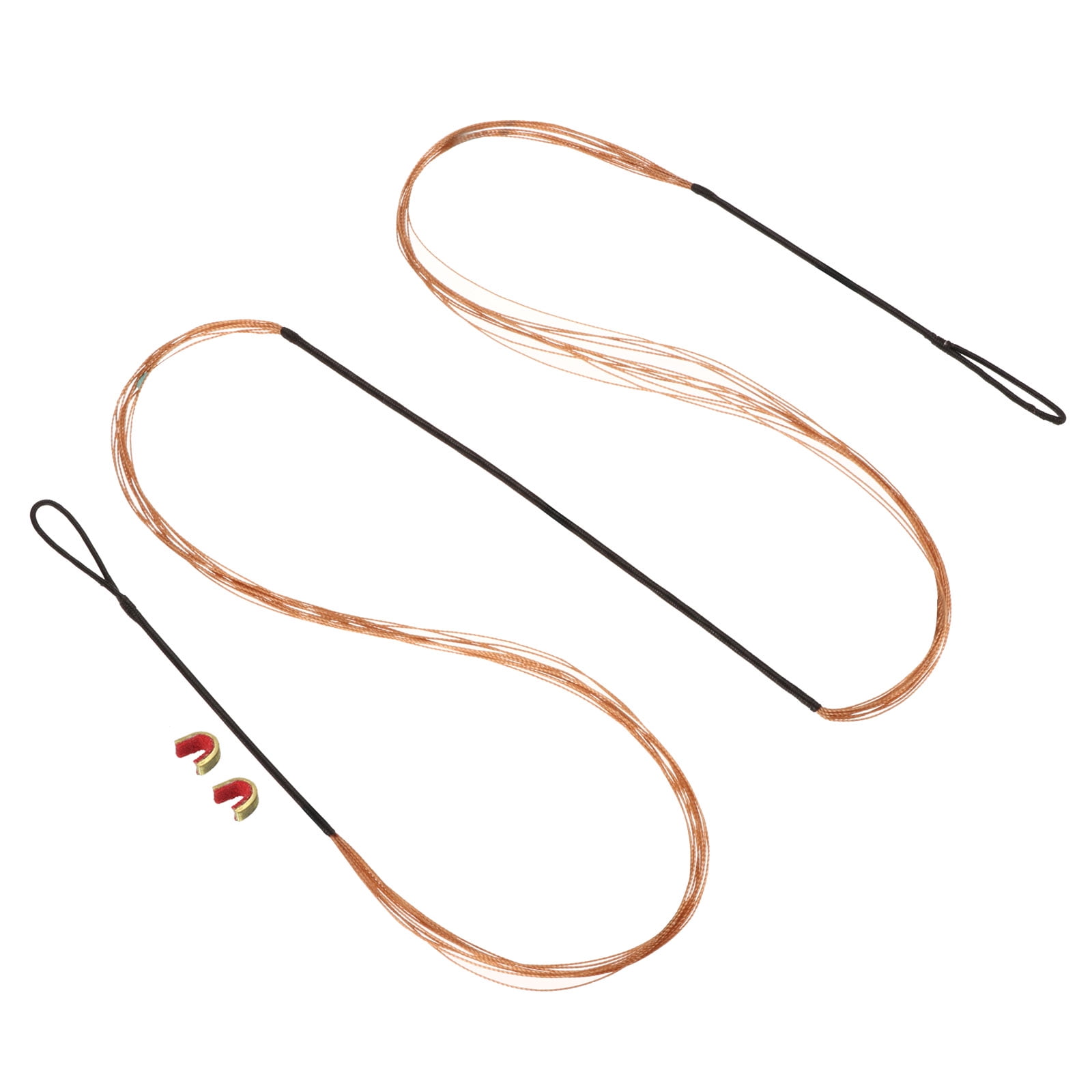 Bow String Replacement,12 Strands Recurve Bowstring with Nock Point for ...