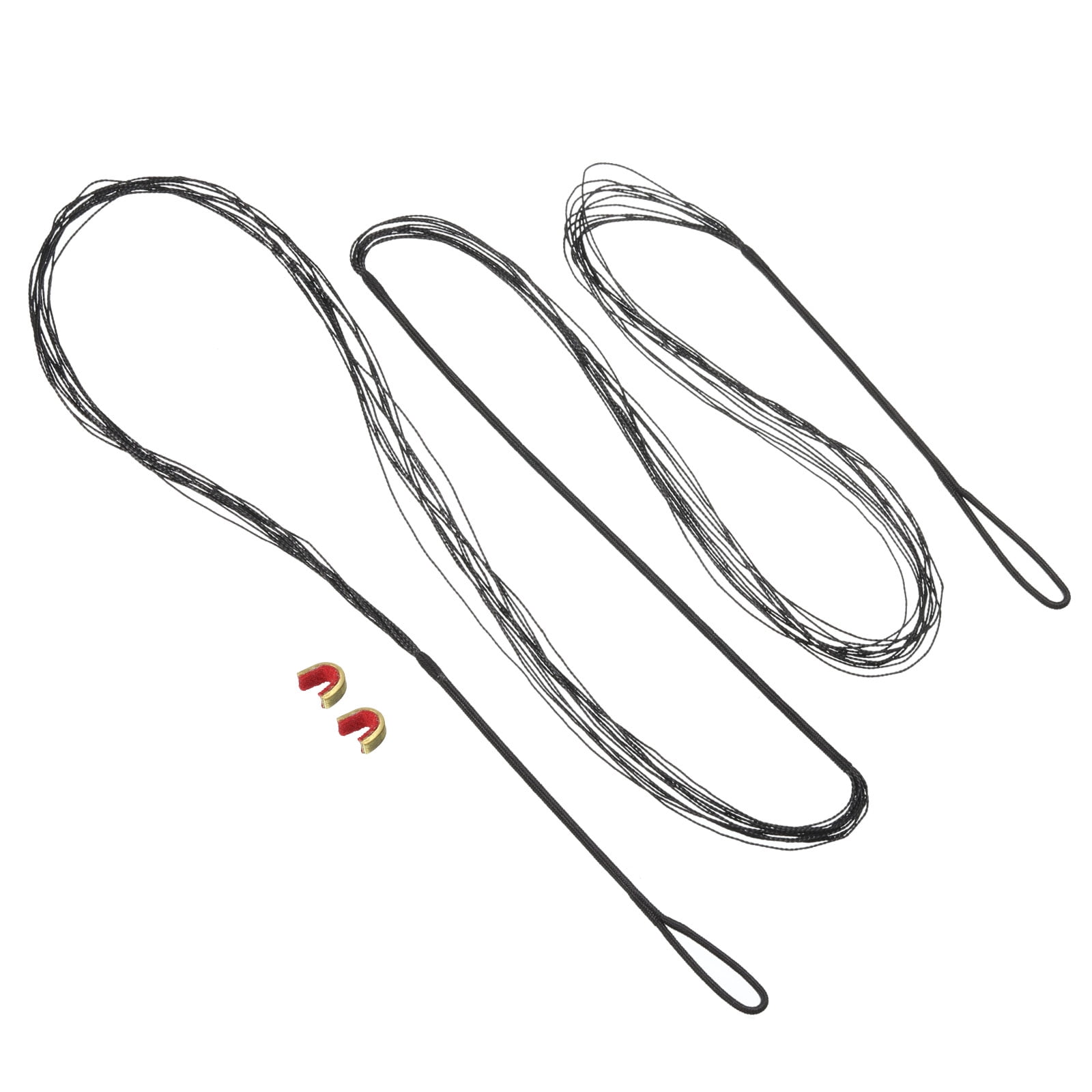 Bow String Replacement,12 Strands Recurve Bowstring with Nock Point for ...