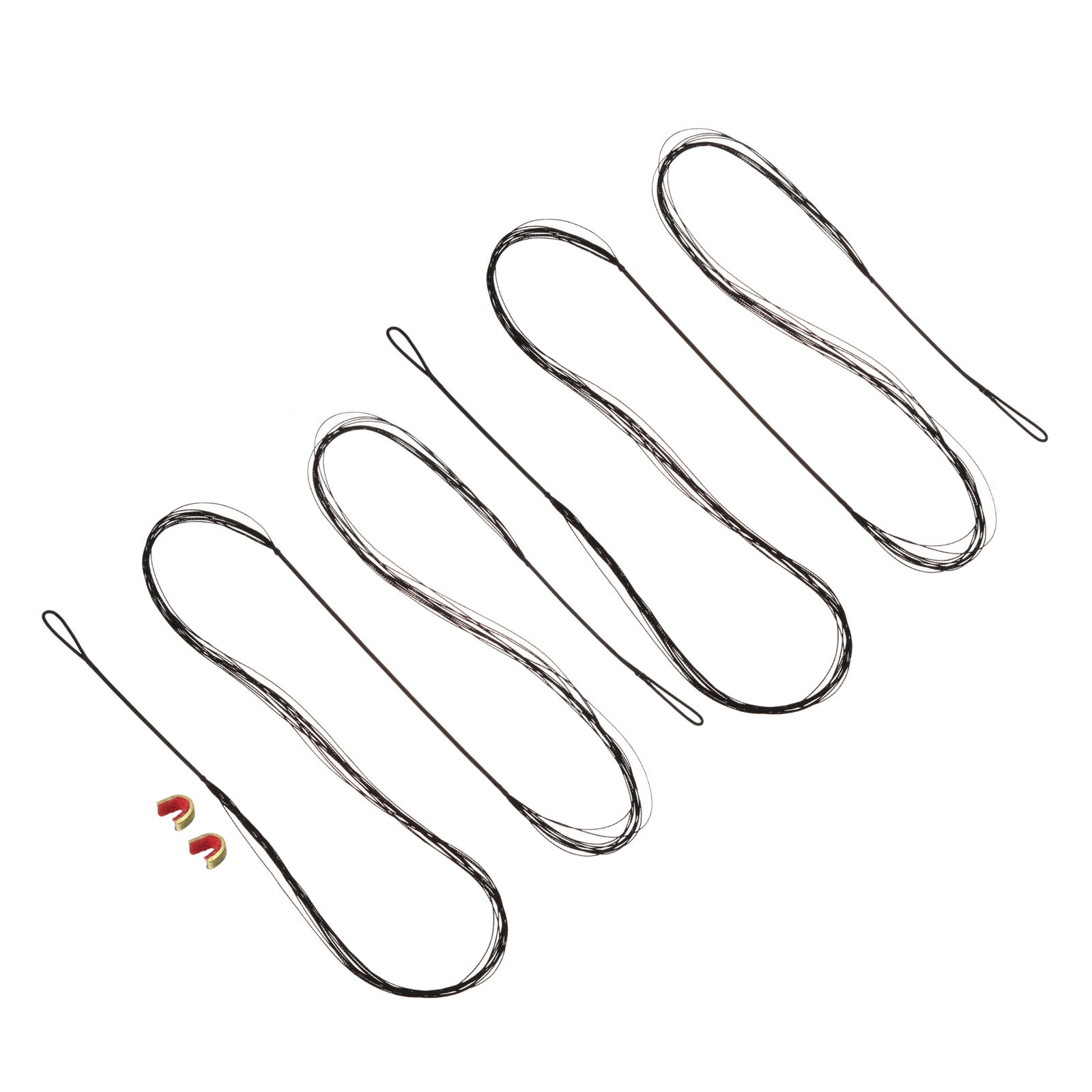 Bow String Replacement,12 Strands Recurve Bowstring with Nock Point for ...