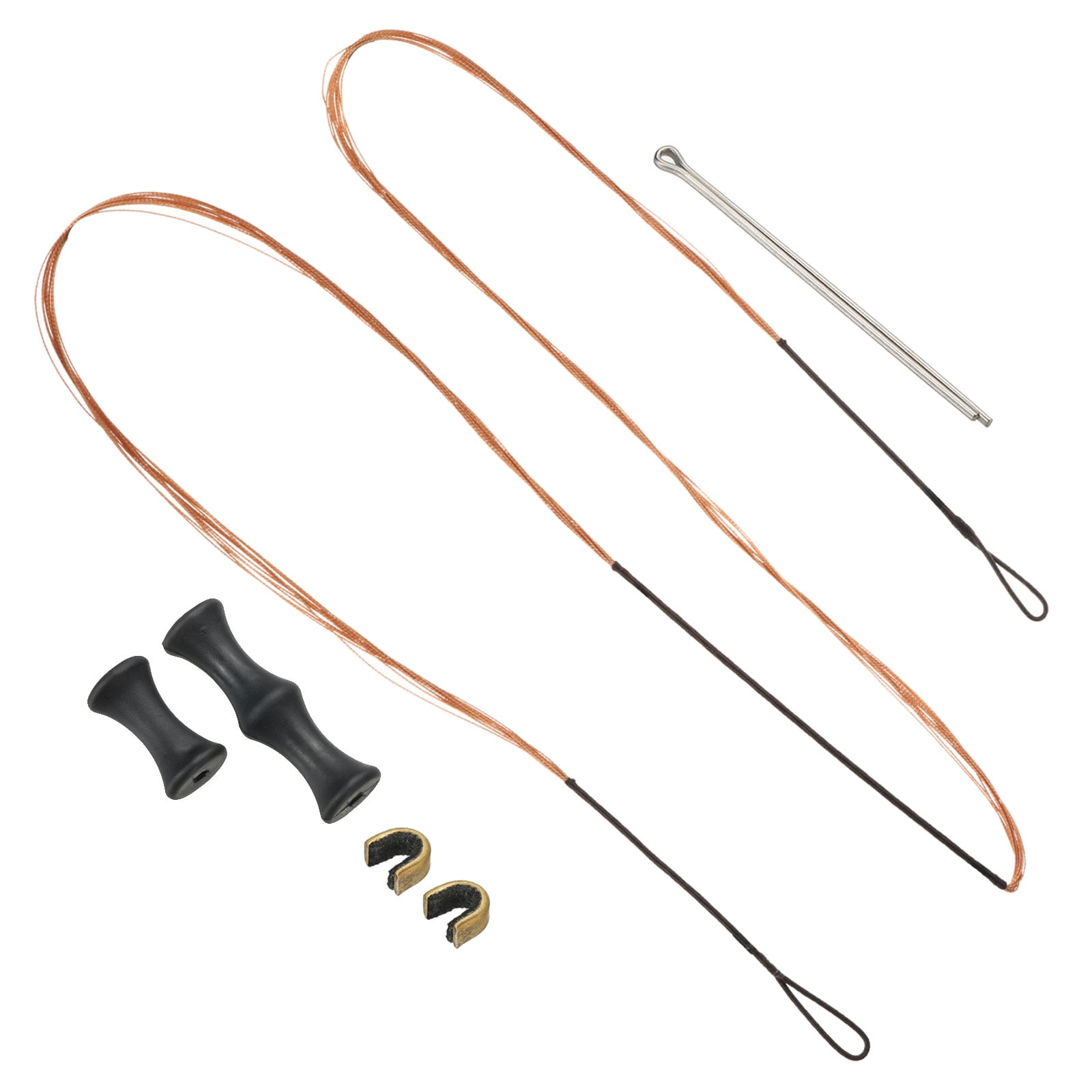 Uxcell Bow String Replacement, Archery Bowstrings with Finger Guard ...