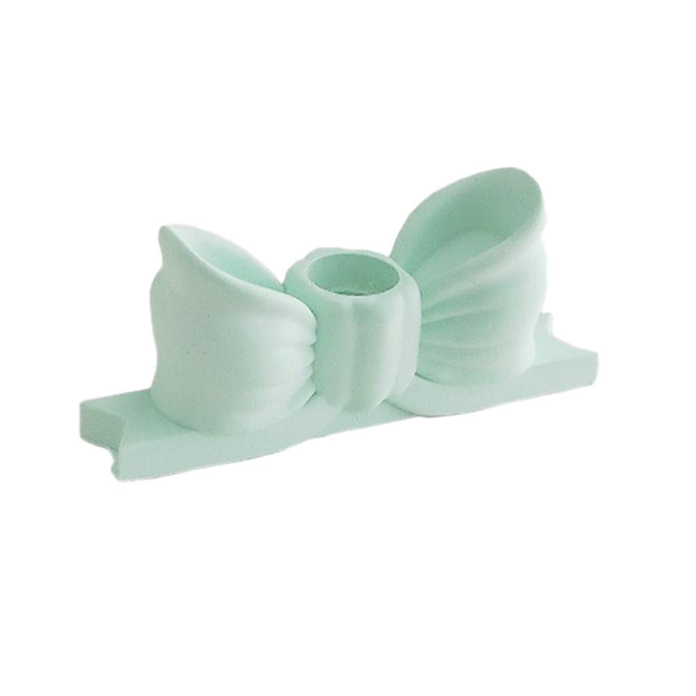 Bow Tie Candle Holder - Plaster, 11.5*5*3.5cm, Romantic Butterfly ...