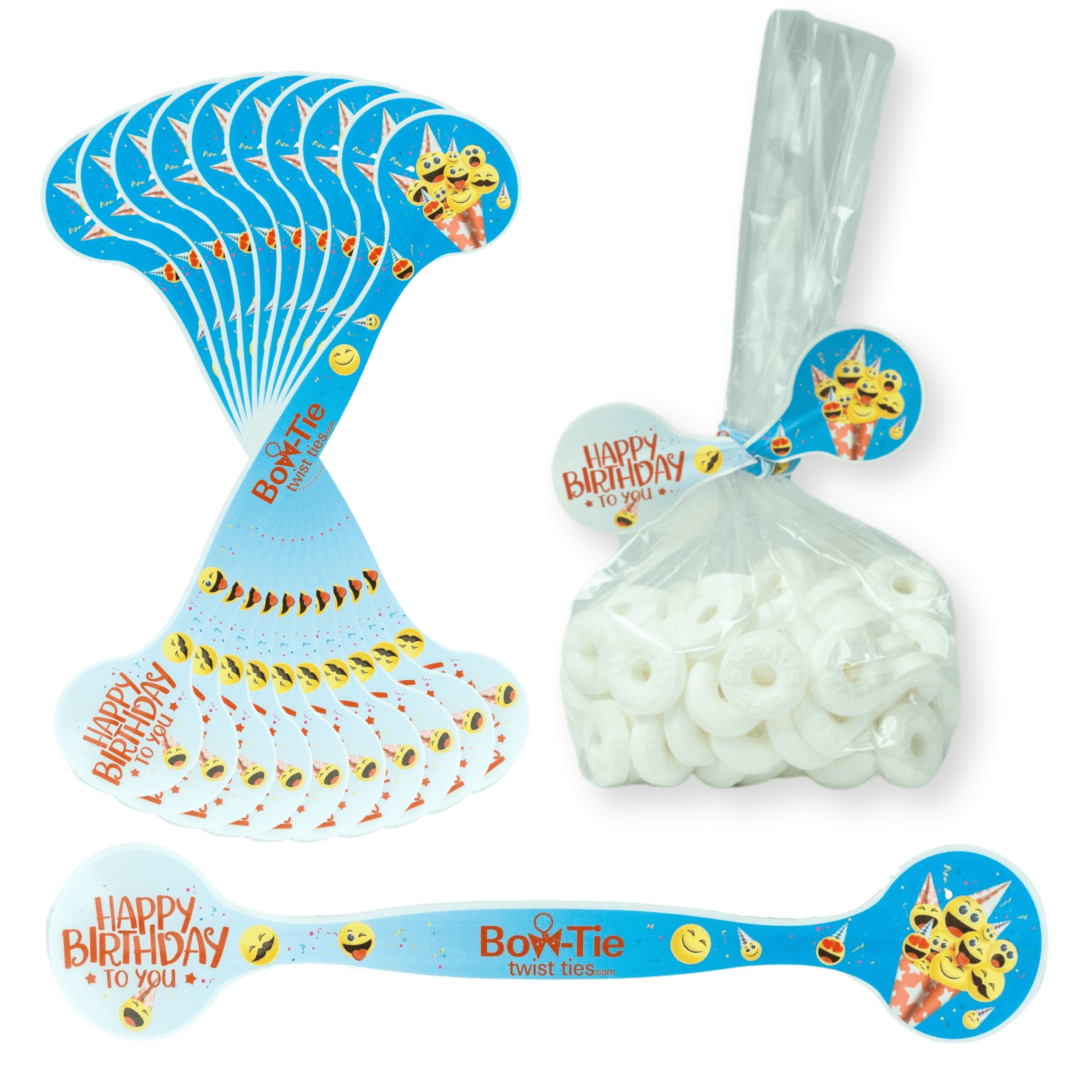 Bow-Tie Twist Tie| Party Favor Bag Tie | Themed Twist Ties Perfect for ...