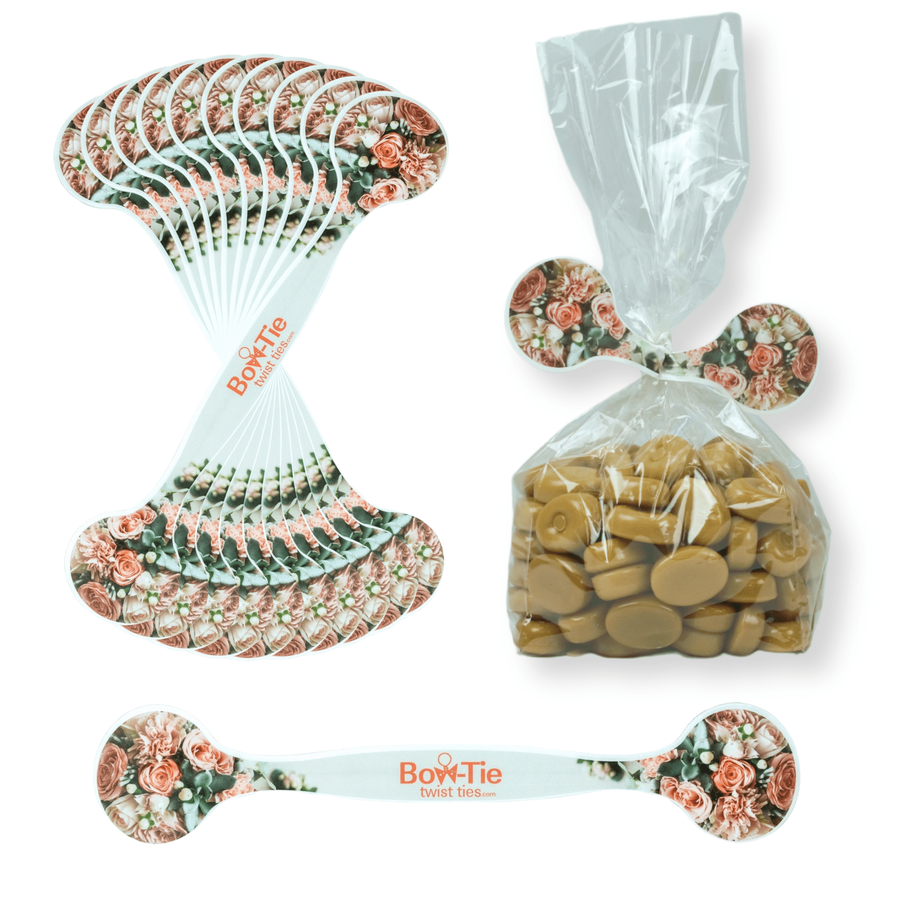 Bow-Tie Twist Ties| Party Favor Bag Tie | Themed Twist Ties Perfect for ...