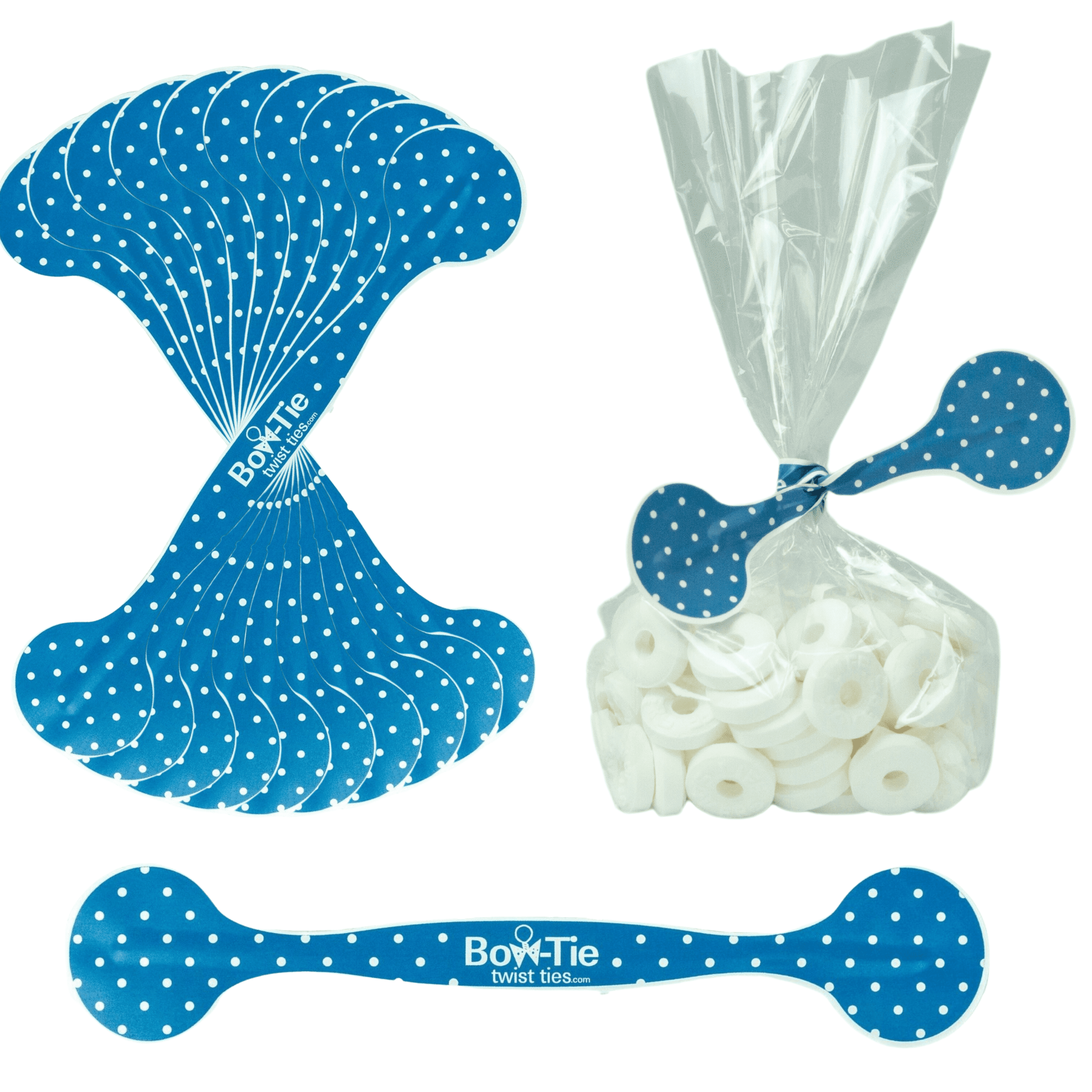 Bow -Tie Twist Ties| Party Favor Bag Tie | Themed Twist Ties Perfect ...