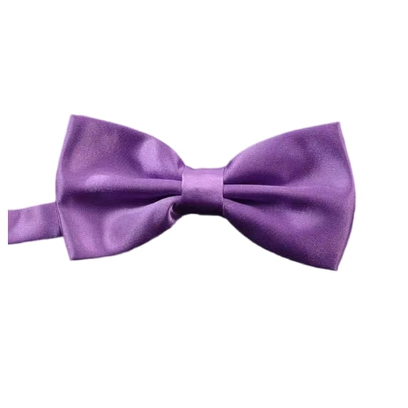 Bow Ties for Men, Formal Satin Solid Tuxedo Adjustable Length Tied Bow ...