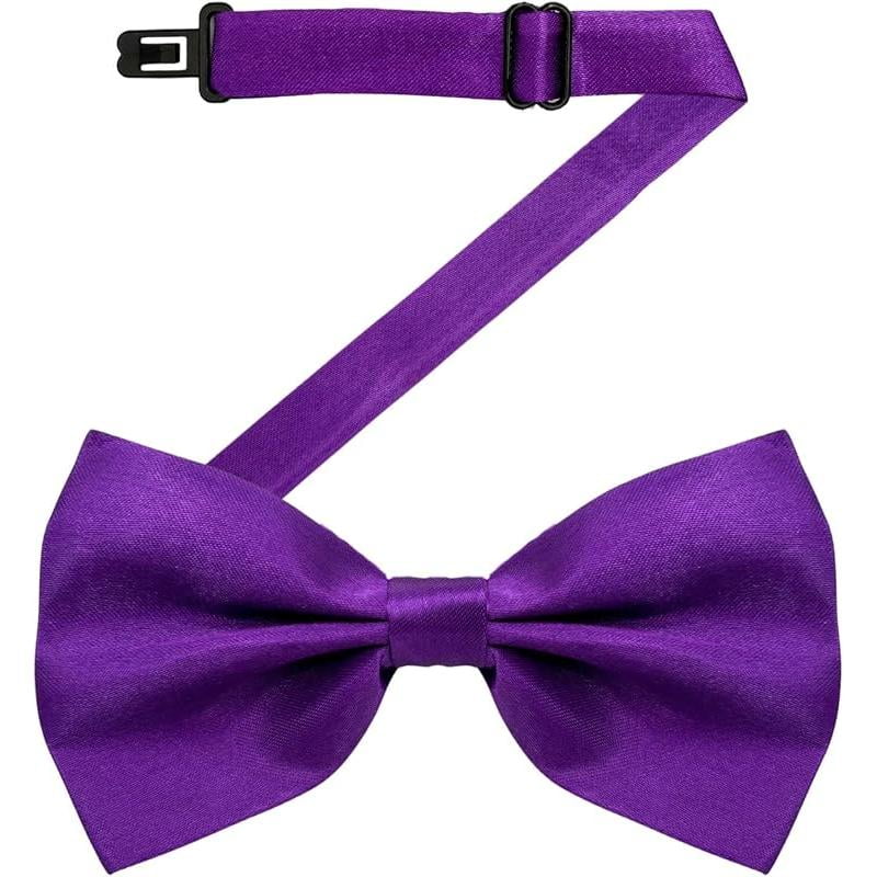 Bow Ties for Men Pre-Tied Adjustable - Classic Men's Bow Tie - Tuxedo ...