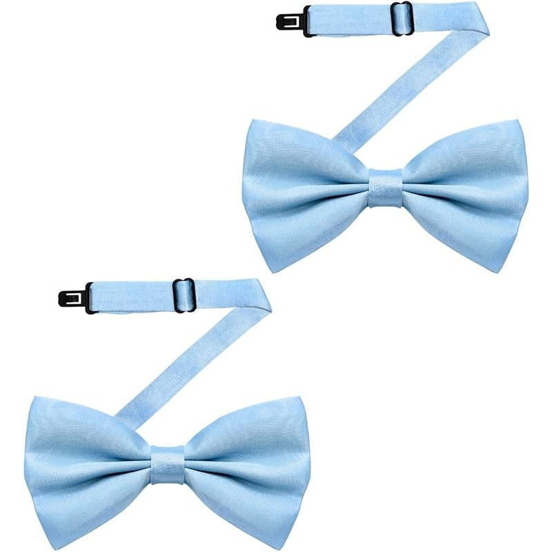 Bow Ties for Men Pre-Tied Adjustable - Classic Men's Bow Tie - Tuxedo ...