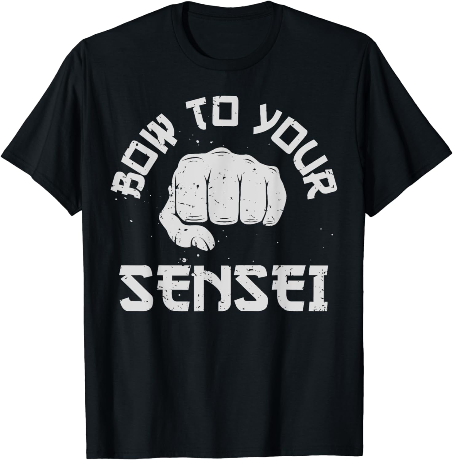 Bow To Your Sensei Funny Karate Martial Arts Men Women Boys T-Shirt ...