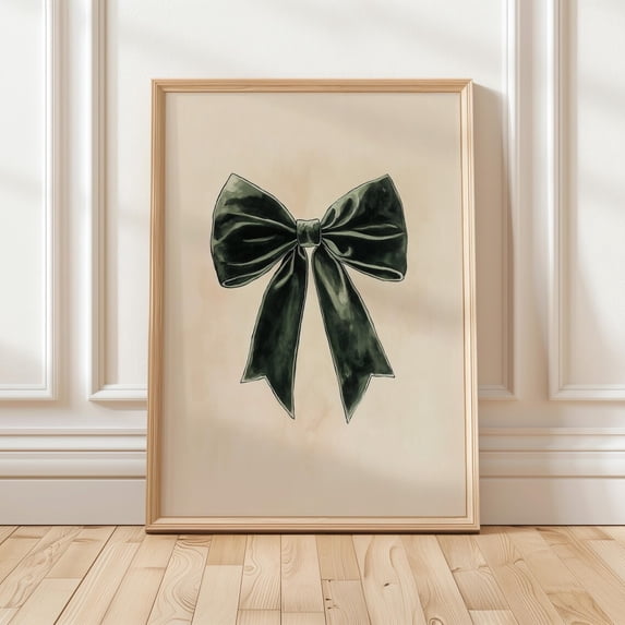 Bow Wall Art Girly Wall Art Cool Girl Wall Art Print Vintage Wall Art ...